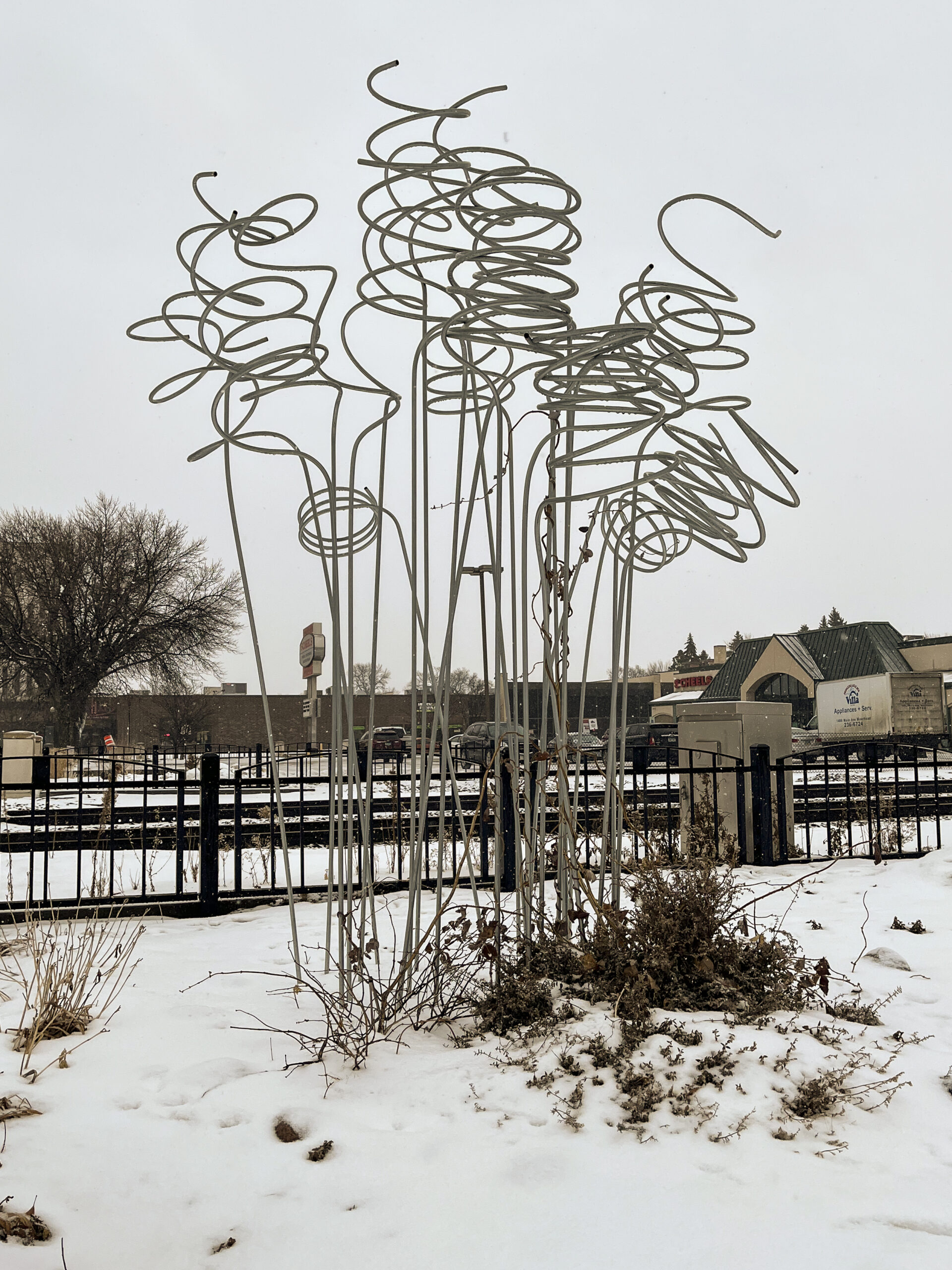 “Conduit Garden” by Mara Morken – Moorhead Sculpture Walk
